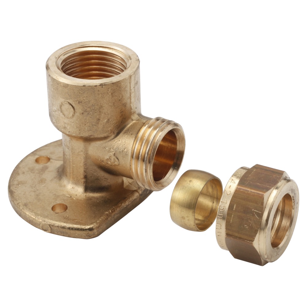 BONFIX Knel muurplaat 15 mm x 1/2'' binnendraad - Bouwmaat